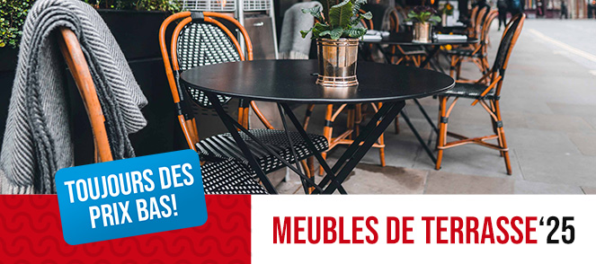 Mobilier de terrasse pour l’horeca 2025 | Goos Horeca